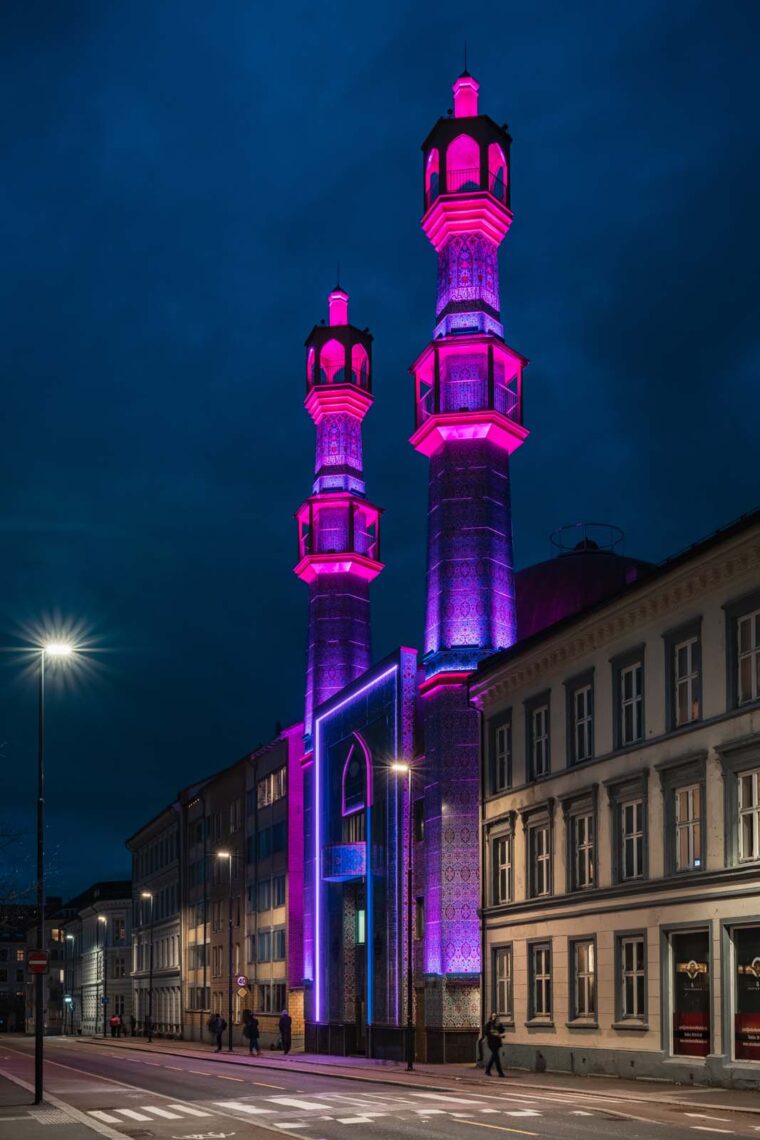 The Blue Mosque, Oslo – LIGHTING MAGAZINE