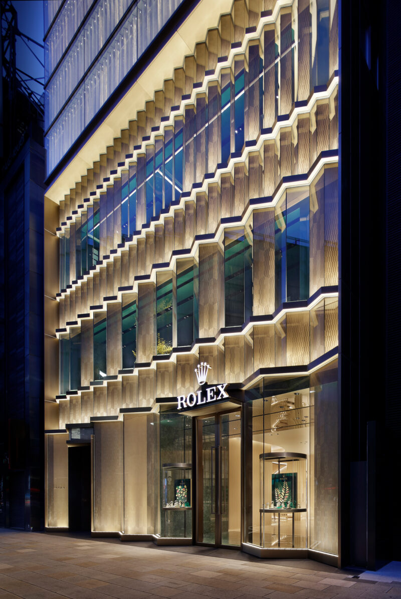Rolex Flagship Ginza – LIGHTING MAGAZINE